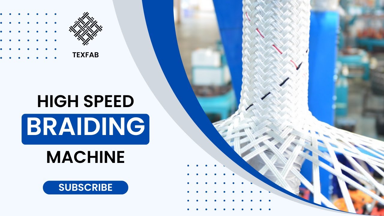 16 Spindle High Speed Braiding Machine | Texfab | Braiding Machine ...