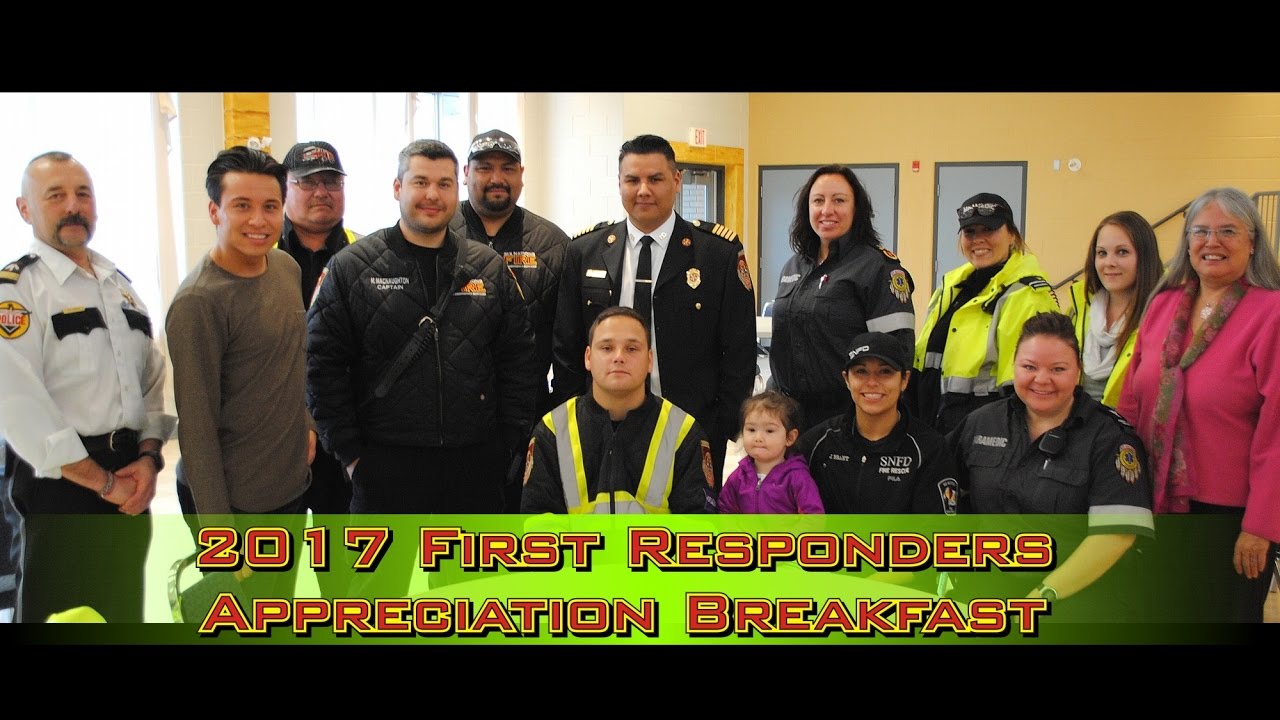 First Responders Appreciation Breakfast (2017) - YouTube