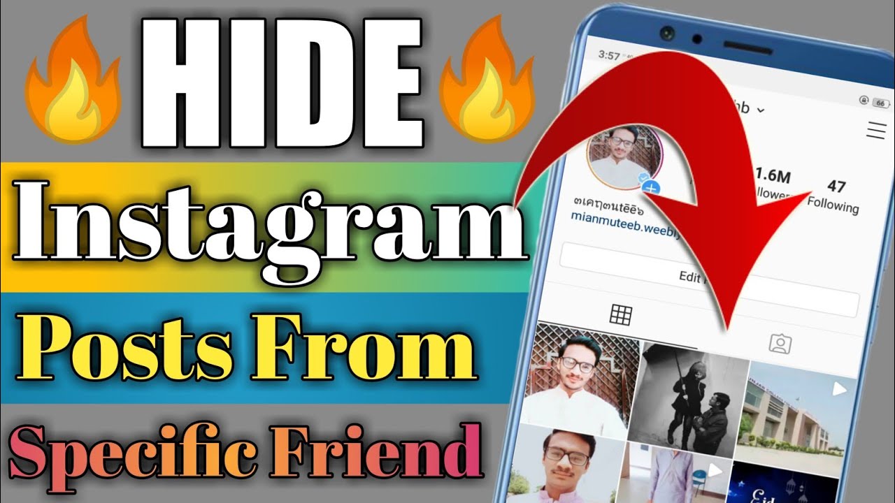 How To Hide Instagram Posts From Someone Youtube