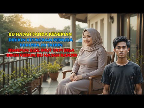 🔴KISAH CINTA BU HAJAH JANDA KESEPIAN BERUSIA 40 THN DNG PEMUDA PEDAGANG SAYUR BERUSIA 20 THN