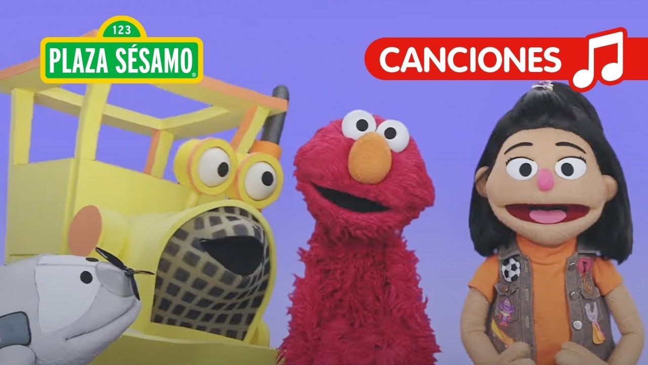 Plaza Sésamo: El baile de los vehícuos con Elmo y Ji Young | Canción ...