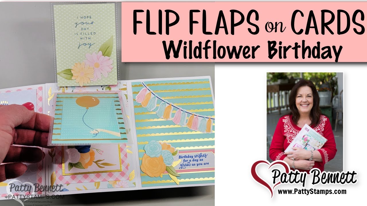 How to Use Flip Flaps to make an Amazing Birthday Card - YouTube