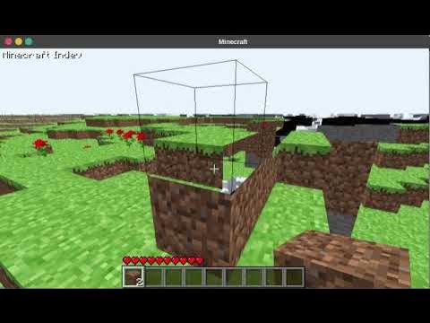 Minecraft Indev XRay glitch - YouTube