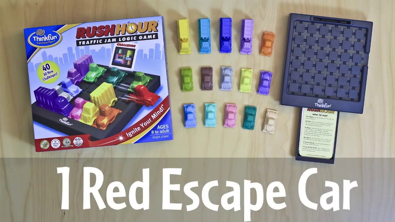 Παιχνίδι Λογικής Rush Hour στο www.toys-shop.gr - YouTube