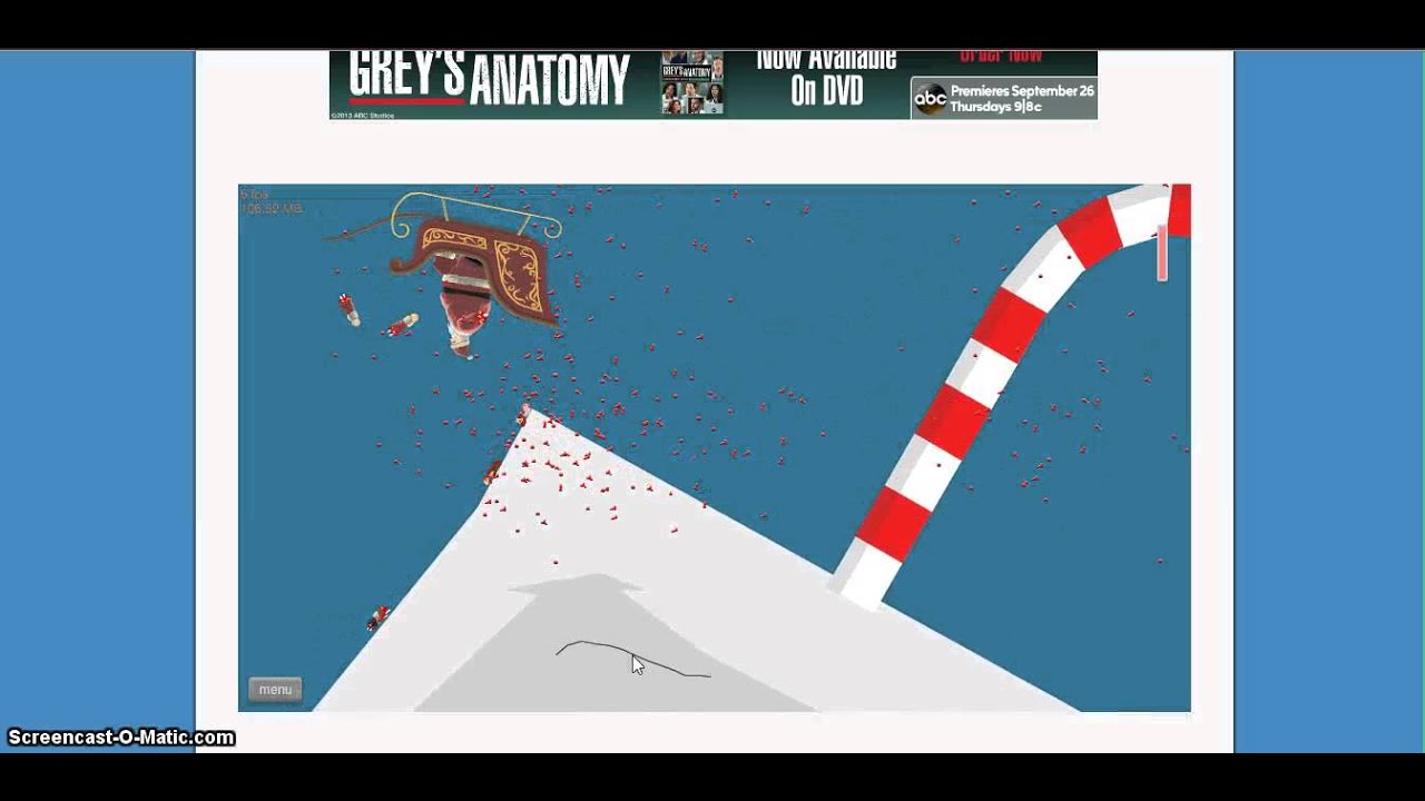 Lets Play Happy Wheels! SANTA WHAT ARE YOU UP TO! - YouTube