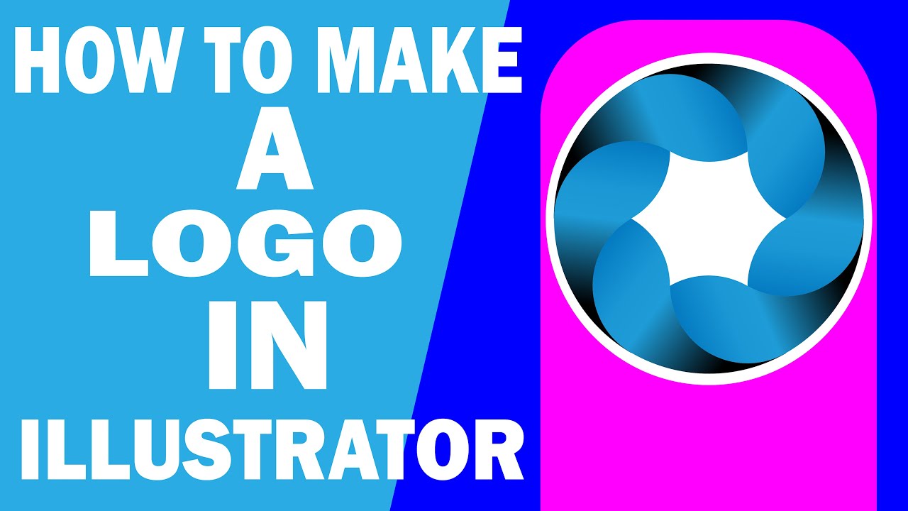 How to make a logo in illustrator ll Adobe Illustrator EP 72 - YouTube