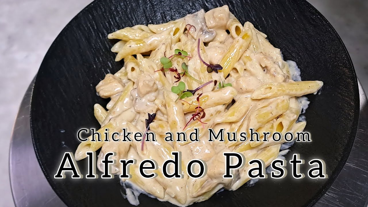 Alfredo Pasta white sauce easy and fast - YouTube