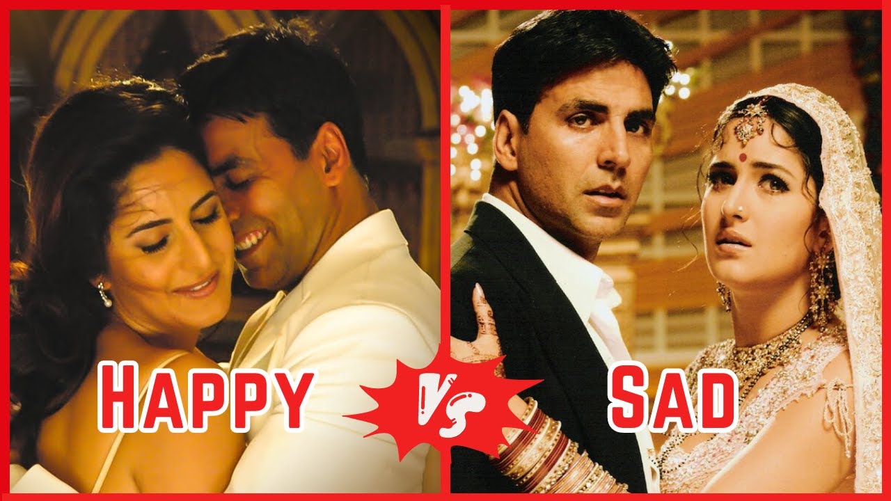 Happy VS Sad Songs Of Bollywood || Happy Version || Sad Version # ...