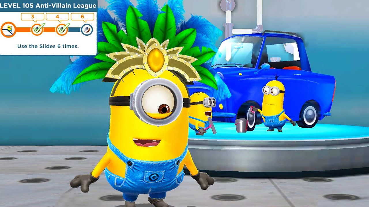 Carnival Carl Minion and AVL Prop ! Minion rush Old version - YouTube