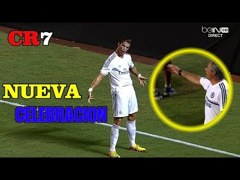La Primera Vez Que C. Ronaldo Hizo Su Famosa Celebracion Y Callo A Mourinho!! Vs CHELSEA 08/8/2013