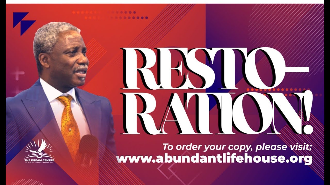 REV OLUSOLA AREOGUN | RESTORATION | LAGOS APOSTOLIC SERVICE - YouTube