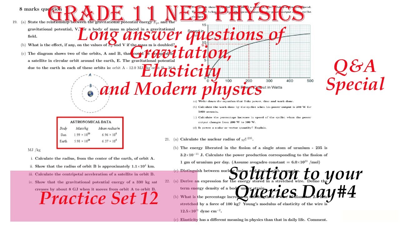 Long answer question (8 marks) discussion | Set XII Q&A special | Class ...