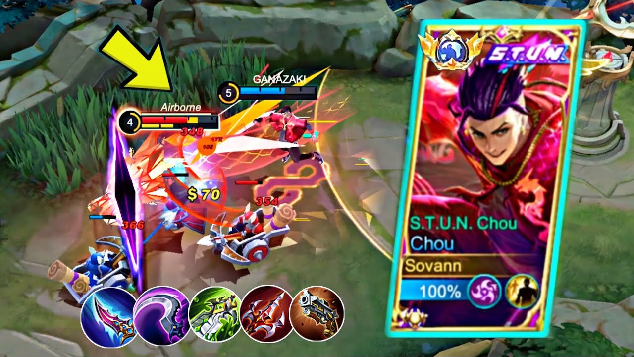 CHOU BEST 1HIT BUILD IN SOLO RANK 2023 - YouTube