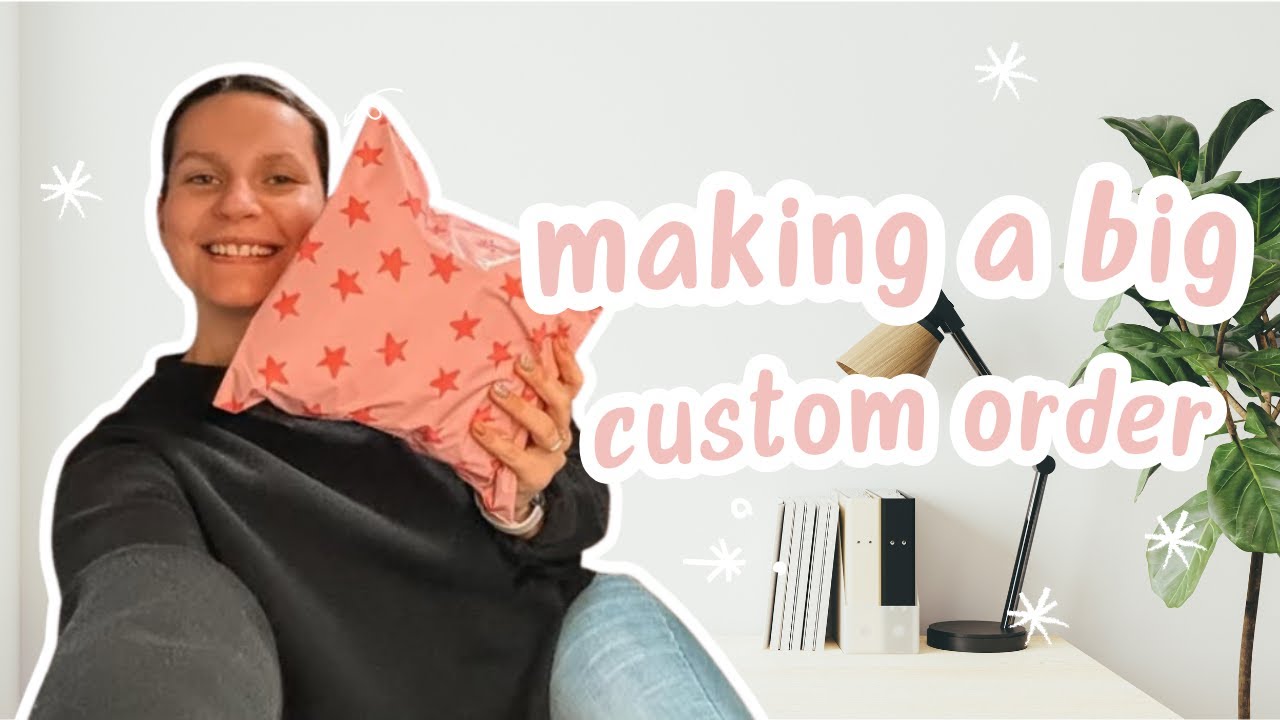 My Small Business Gets A BIG Custom Order - YouTube