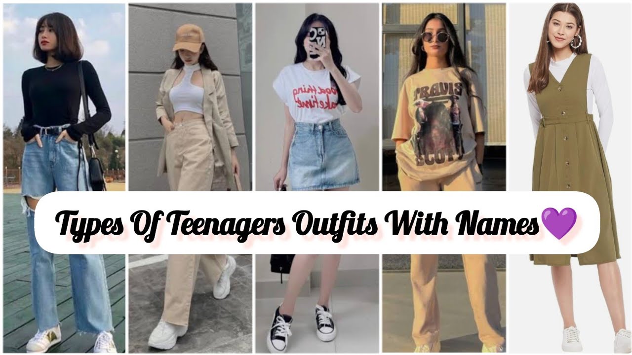*Types Of Dresses For Teenage Girls With Names*💜 Outfit Ideas For ...