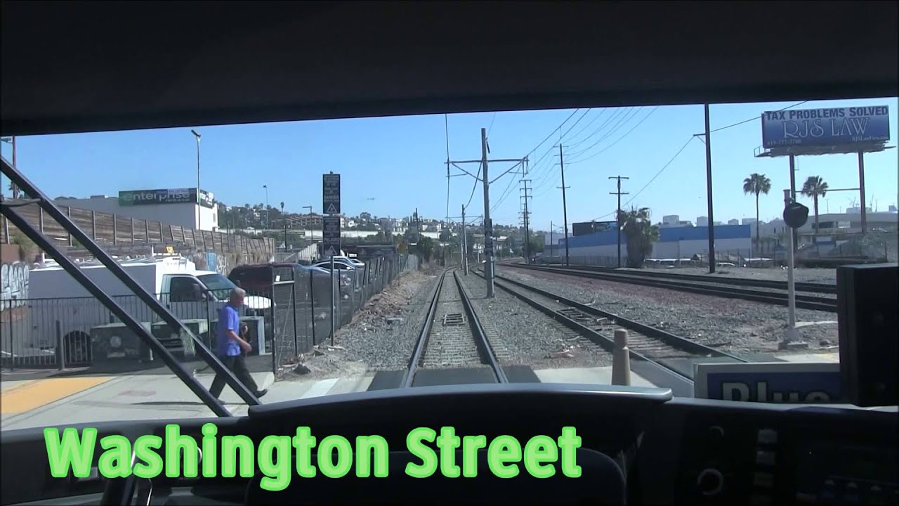 MTS Trolley - Green Line Ride the Rails From Santa De Depot to Old Town ...