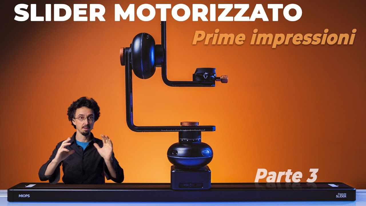 Slider motorizzato Miops su tre assi - Parte 3 di 3 - YouTube