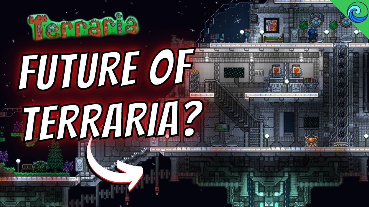 Is this the Future of Terraria building? -- Space Station Speedbuild ...