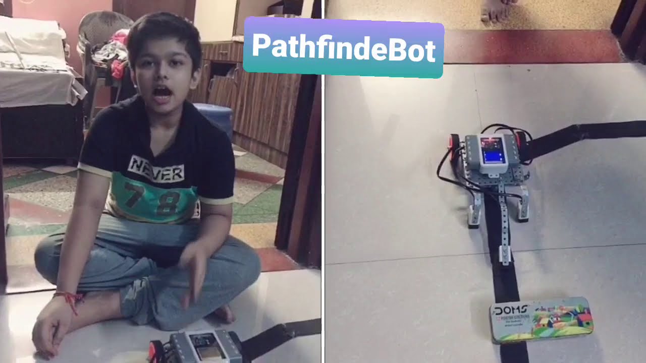 Avishkaar Path Finder Bot 🤖DIY robots ideas. - YouTube