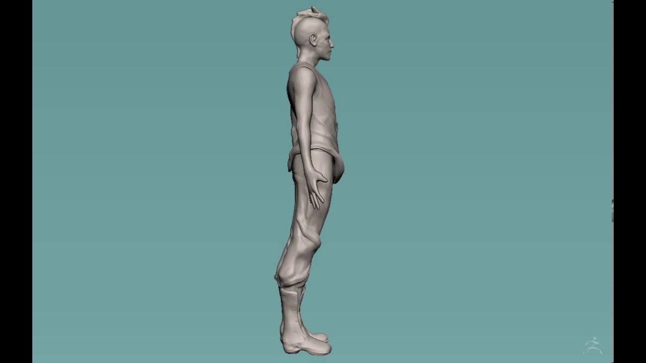 Maya 2014 Character retopology and modeling - YouTube
