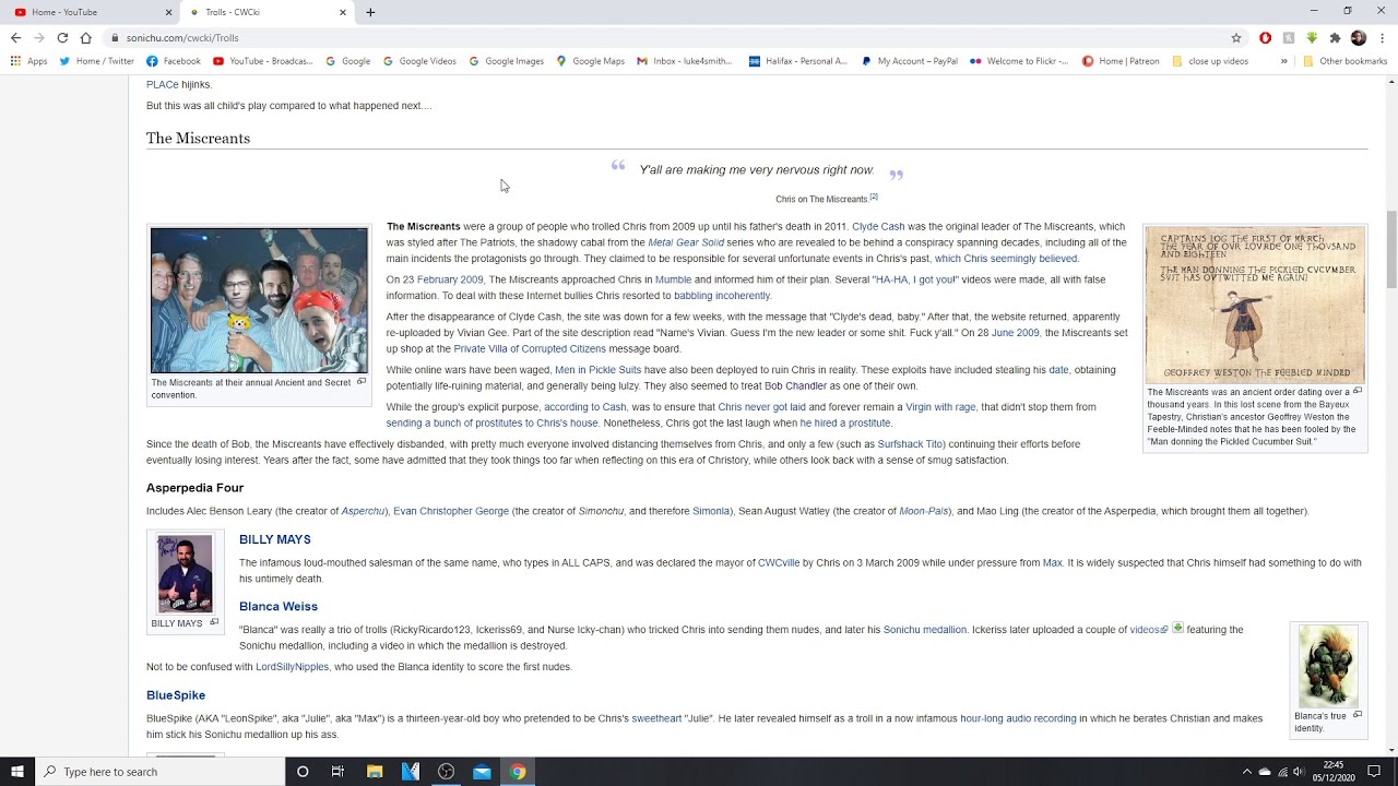CWCki Readings Trolls - YouTube