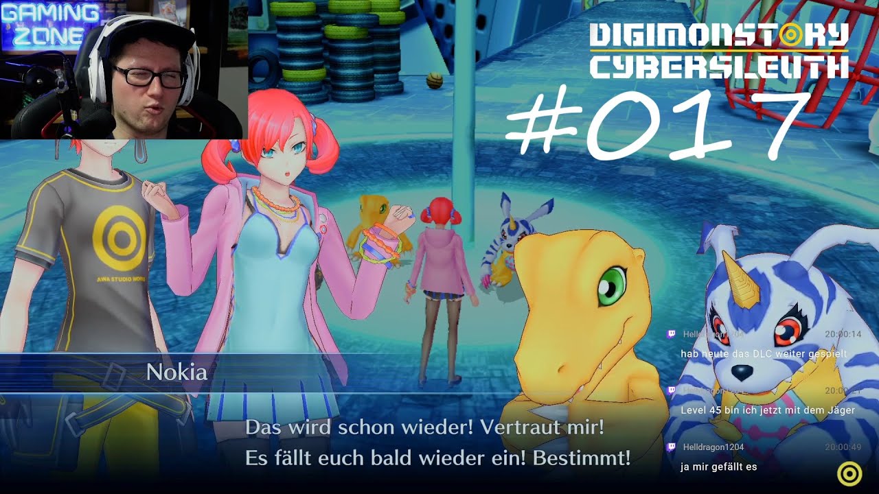 DIGIMON STORY CYBERSLEUTH #017 - der Anführer von Team Zaxon ° #ps5 # ...