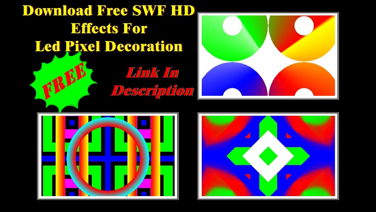 Led Pixel Swf Effects Free Download in HD - YouTube