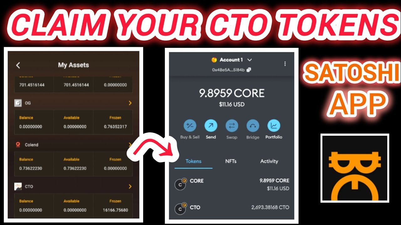 Satoshi App CTO Token Claiming | Satoshi App | CTO Token AirDrop - YouTube