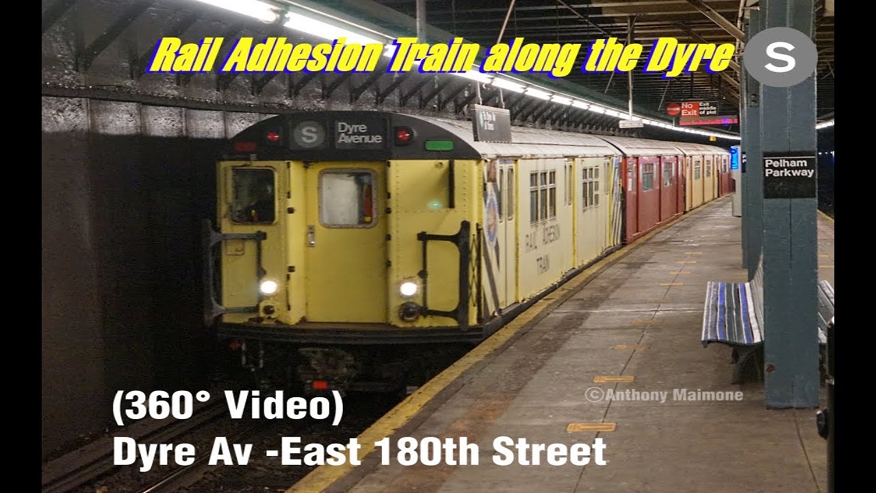 Rail Adhesion Train along the Dyre (S)huttle 360° video - YouTube