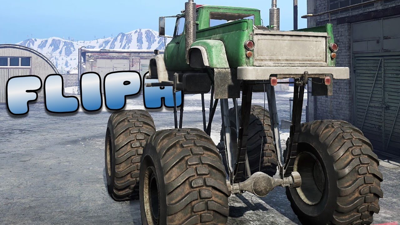 FLIPA con este MONSTER TRUCK - SnowRunner MOD - YouTube