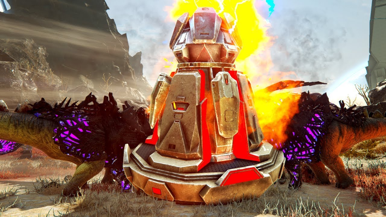 NOS PASAMOS EL AIRDROP ROJO o no 😂😂! 🔴🦕 - ARK EXTINCTION EP. 5 - YouTube