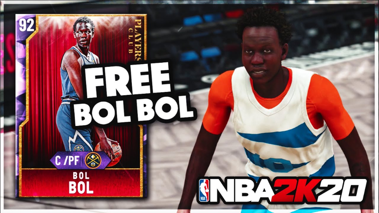 This FREE Bol Bol Player's Club Card Is A BUDGET GOAT In NBA 2k20 ...