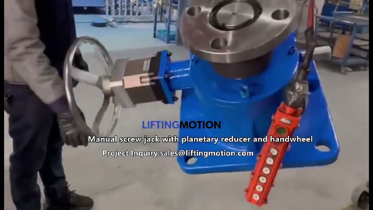 Manual Screw Jacks - The Tailed Solution for Industrial Application ...