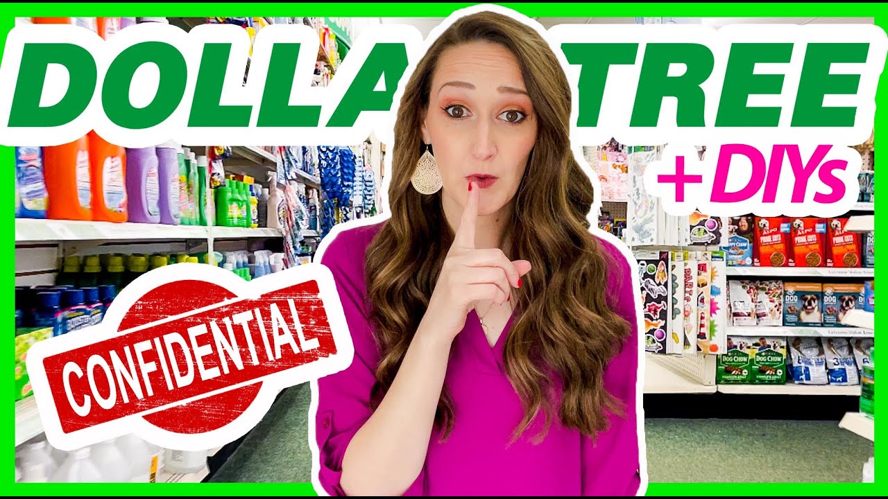 🤫Secrets of DOLLAR TREE! (I didn't know!) + Hidden Gems & SPRING DIYs ...