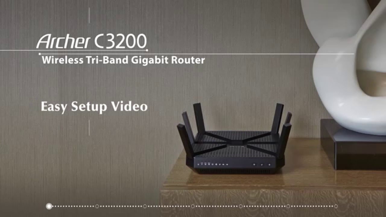 TP-LINK Archer C3200 Setup Video (EU Version) - YouTube