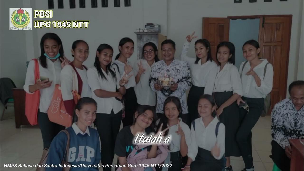 Kegiatan Mahasiswa Program Studi Pendidikan Bahasa dan Sastra Indonesia, FKIP, UPG 1945 NTT ...