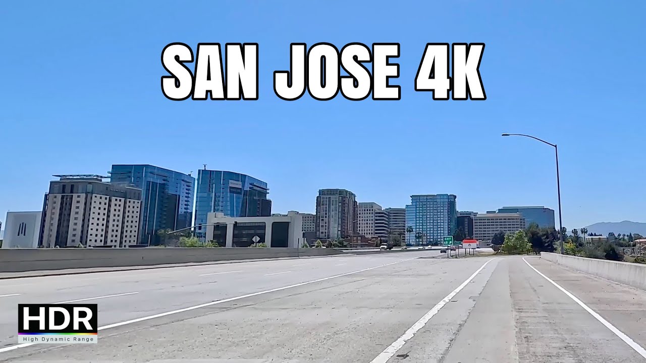 Driving Downtown San Jose & Levi Field 4K || San Jose, California - YouTube