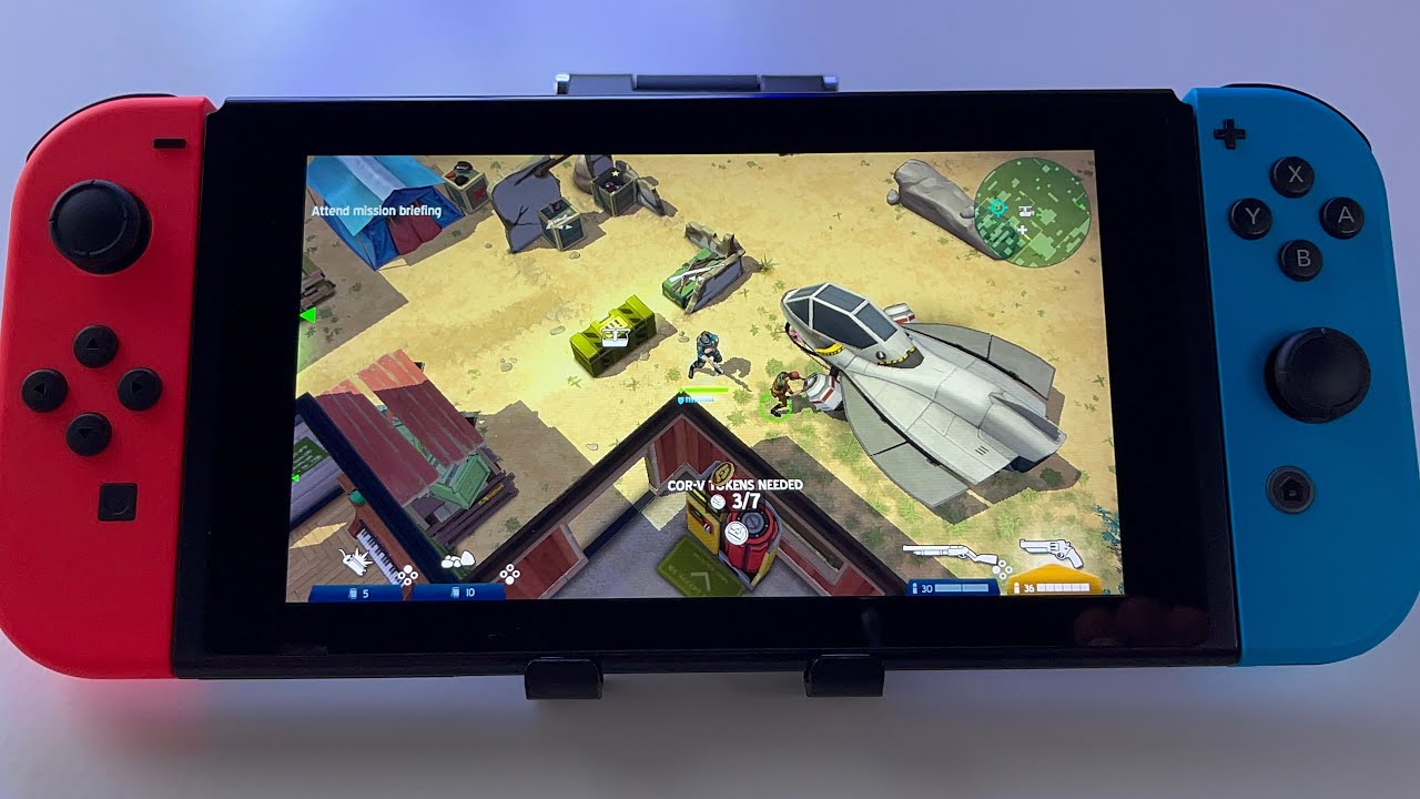 Space Marshals 2 (p2) | Nintendo Switch V2 handheld gameplay - YouTube