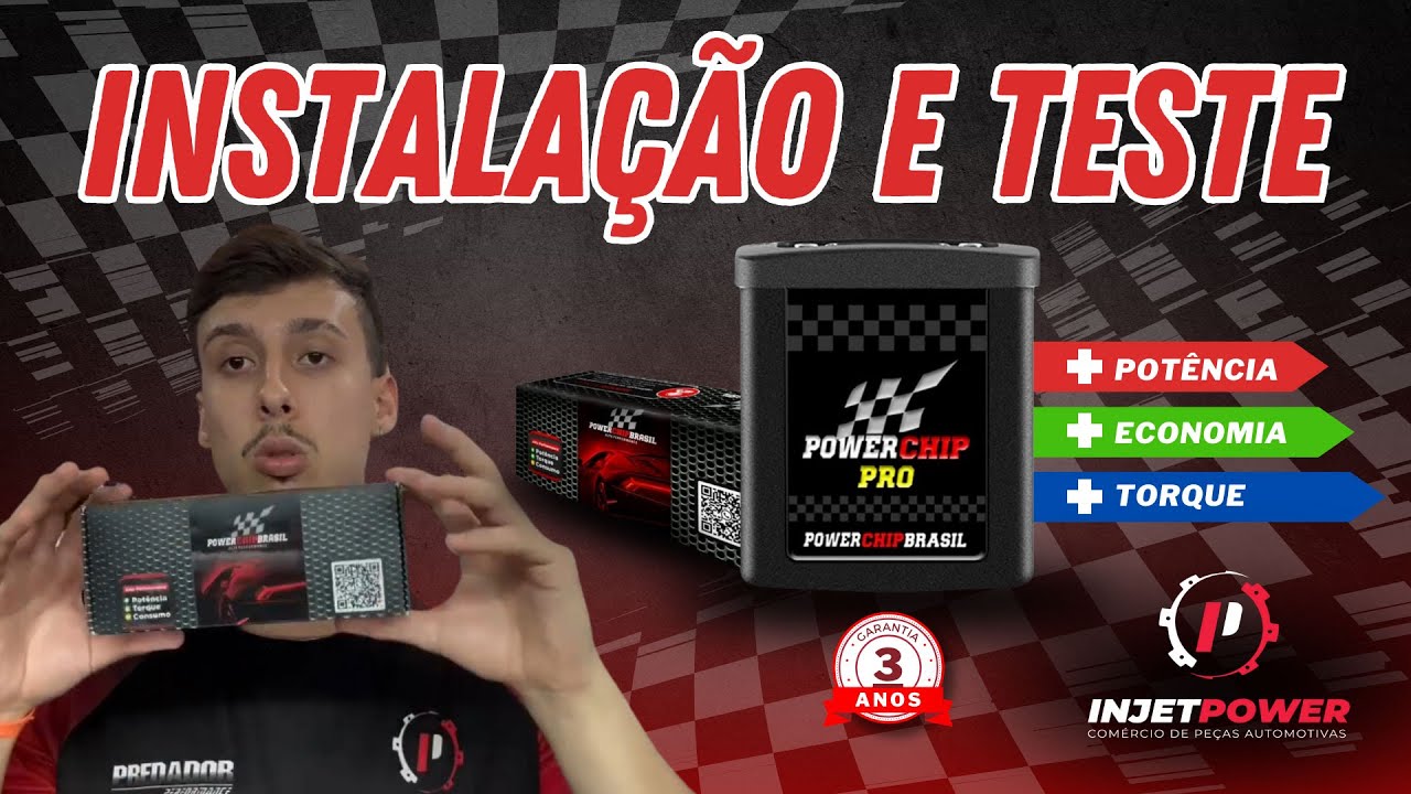 Instalando e Testando o Power Chip PRO da Power Chip Brasil - YouTube