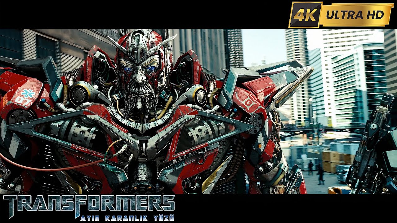 Sentinel'in İhaneti | Transformers 3 Ayın Karanlık Yüzü | 4K ULTRA HD ...