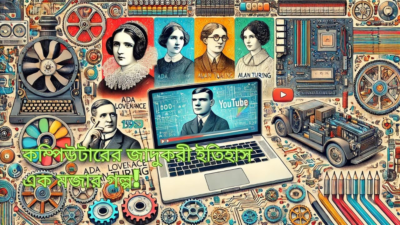 📜 কম্পিউটারের জাদুকরী ইতিহাস: কিভাবে এটি বিশ্ব বদলে দিল 🖥️ The Magical ...