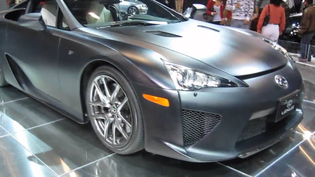 Lexus LFA (Matte Black) - YouTube