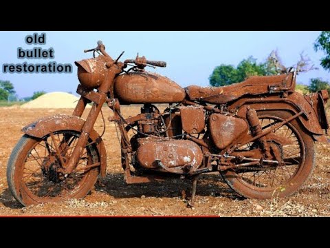 Old Model Bullet Restoration | Royal Enfield | OldModel 1962 | bullet ...