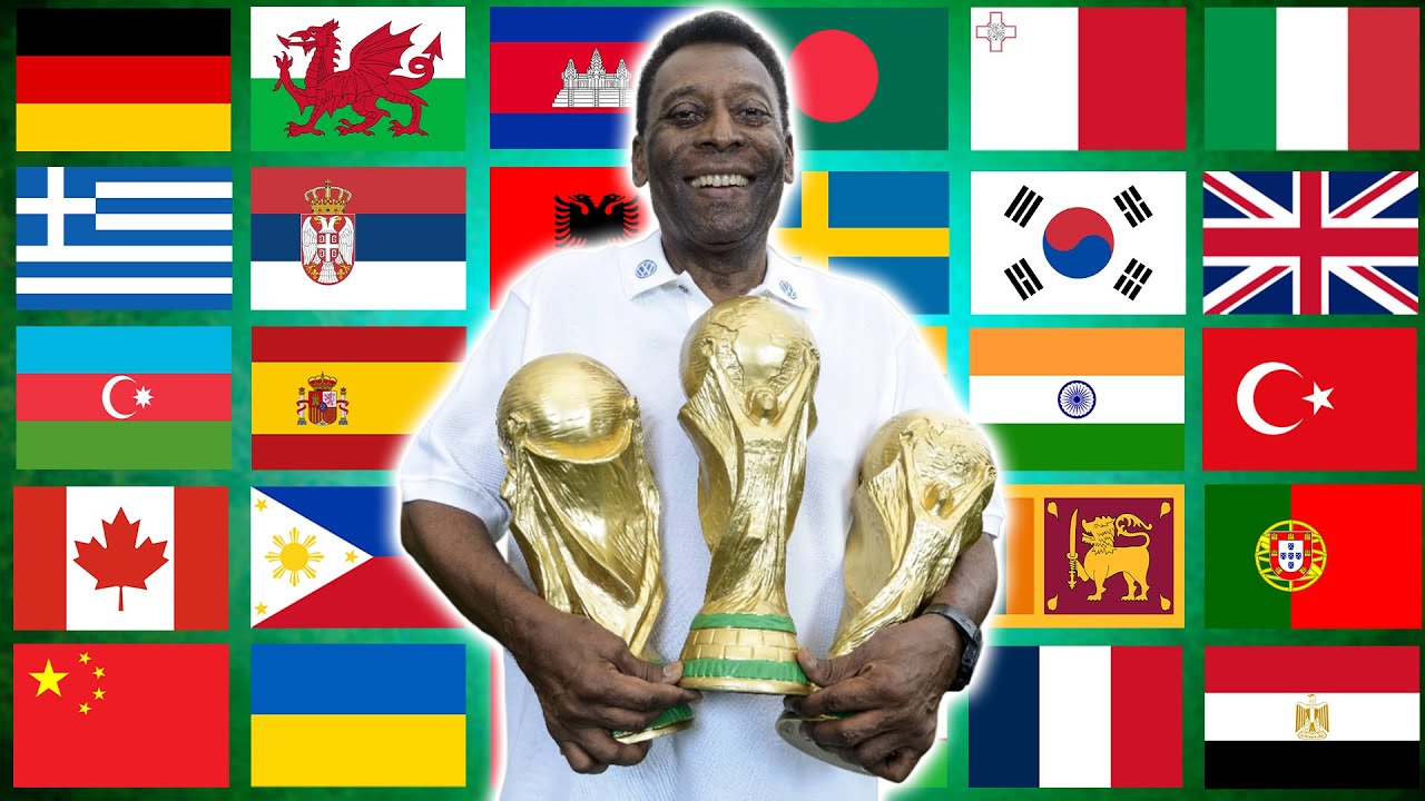 Pelé in different languages meme - YouTube