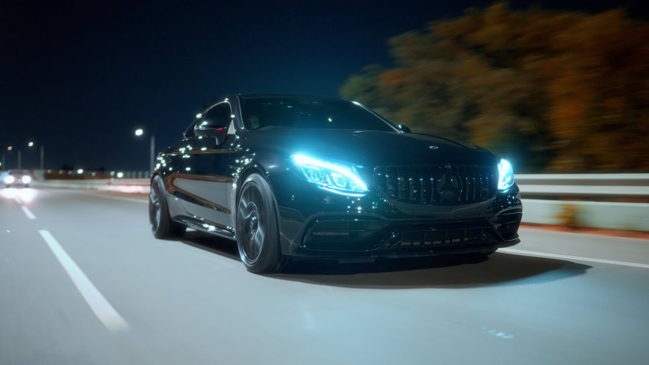 C63 Night cruise [4K] - YouTube