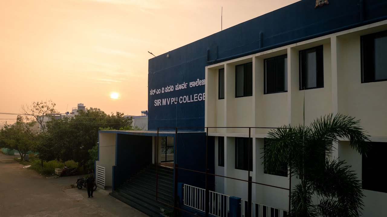 Sir MV PU College | New Campus | Shimoga - YouTube