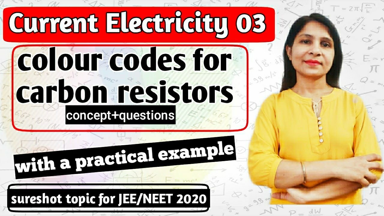 Colour code for Resistor/Current electricity/Class 12/CBSE/Free IITJEE ...