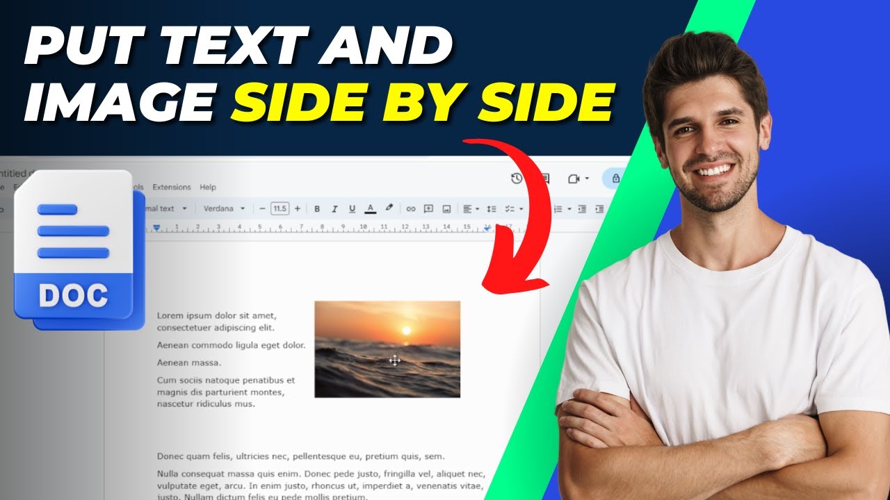 How To Put Text And Image Side By Side in Google Doc: Easy Tutorial ...