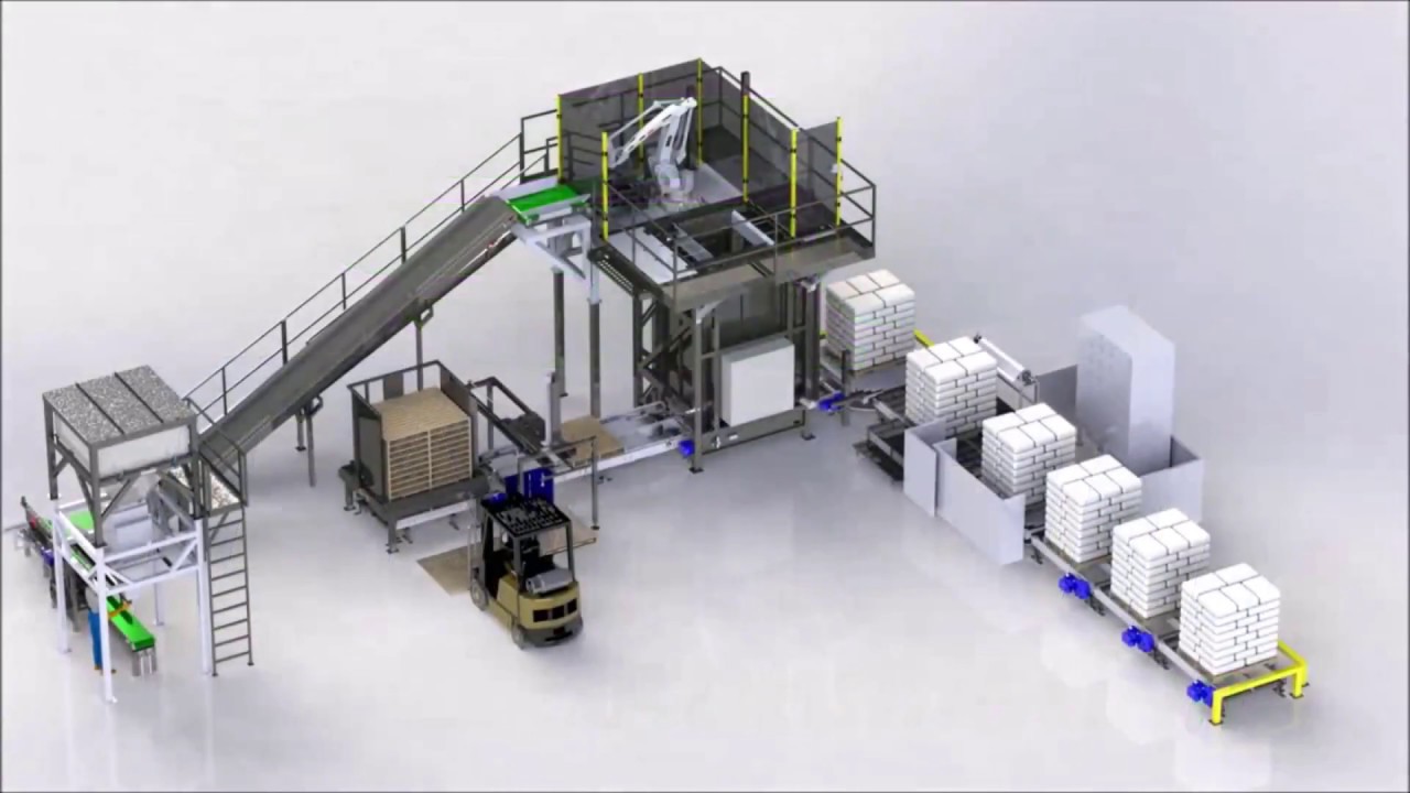 Byron Automation: Robotic Walnut Lines - YouTube