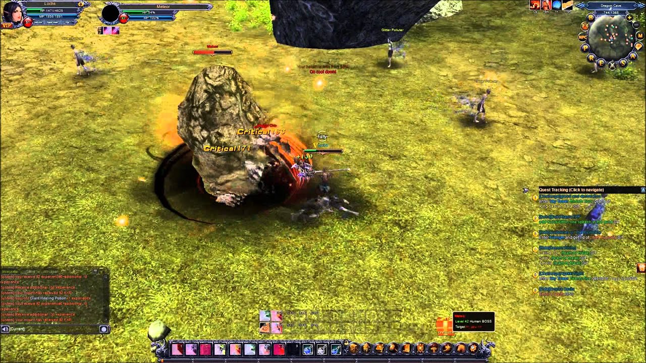 Rise of Metin- Splitting a Metin Stone - YouTube